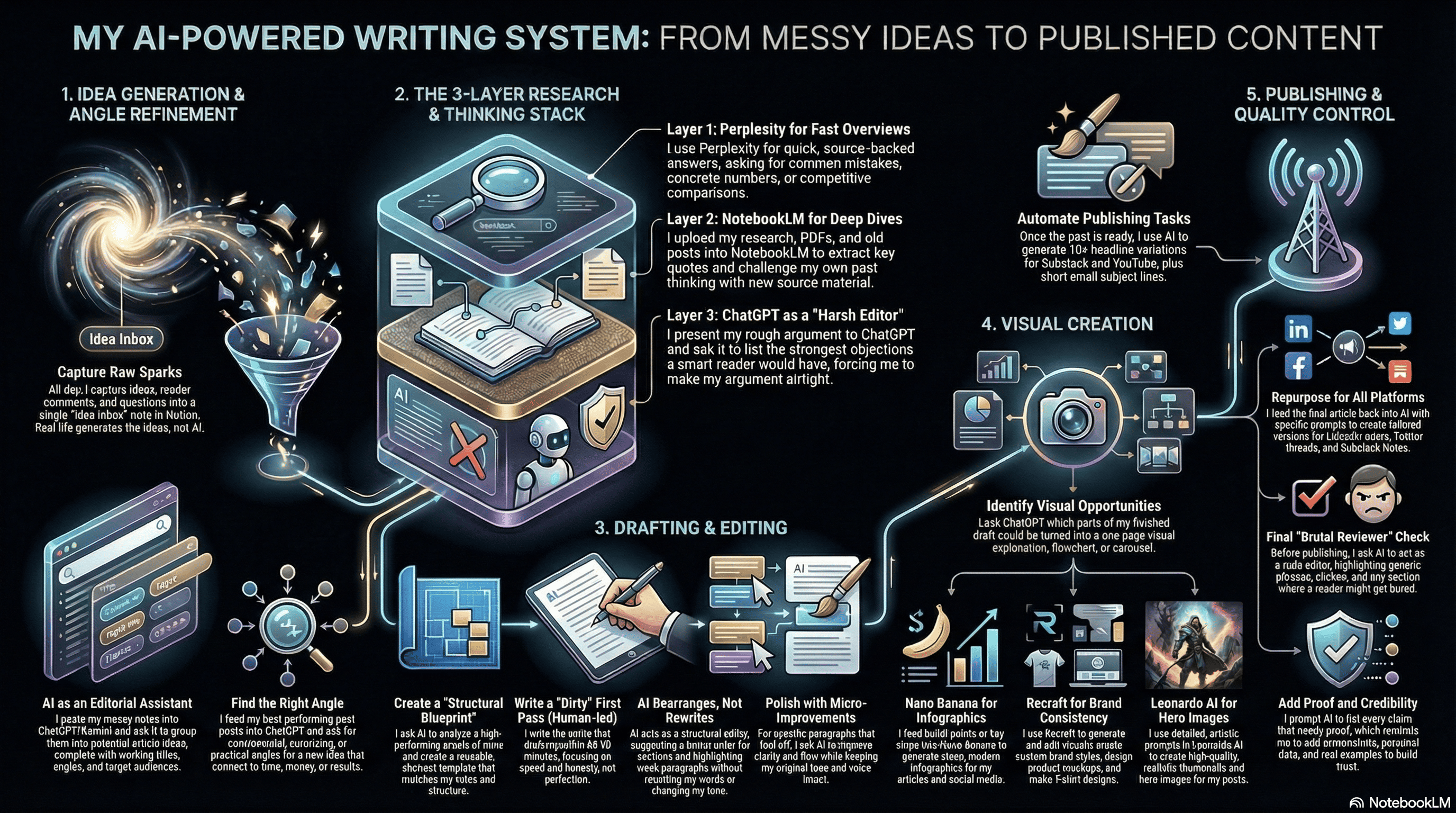 How I Use NotebookLM to Create Infographics and Learn 10X Faster (With ...