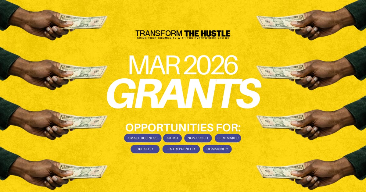 March 2026 Grant Opportunities