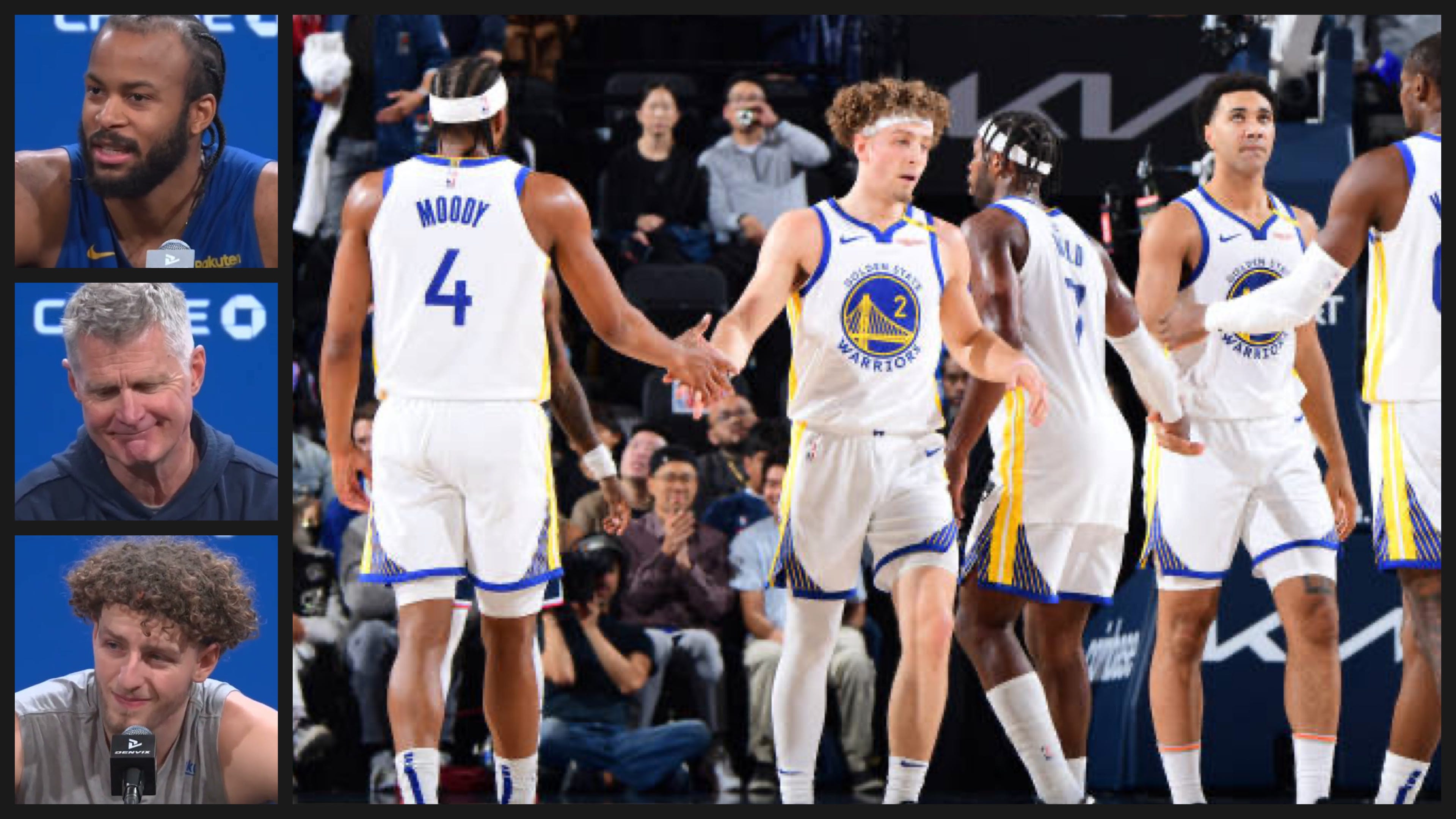 Please read: “It’s more so grown men trying to figure it out” — Moses Moody