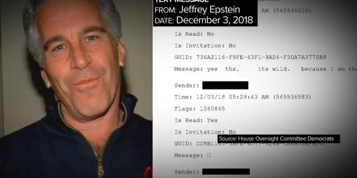 Epstein File Expectations - by Jordan Sather