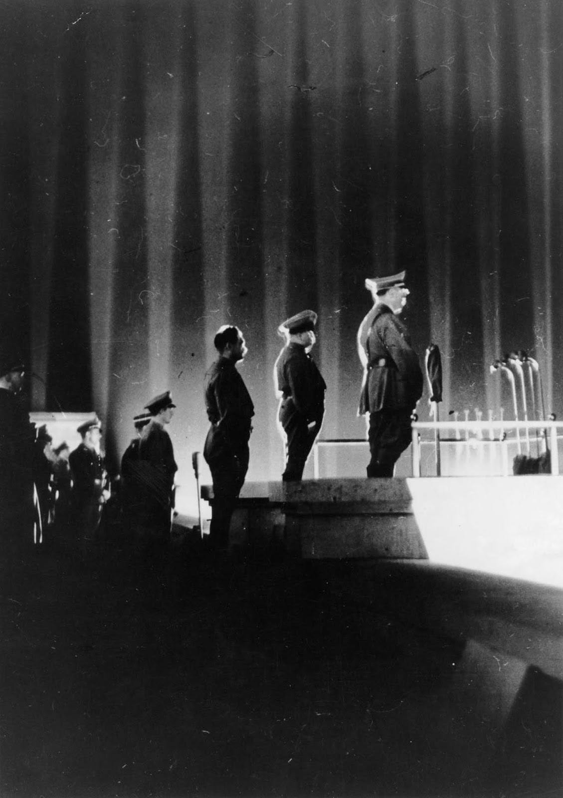 Unseen: The Cathedral of Light at Nazi Rallies, 1937