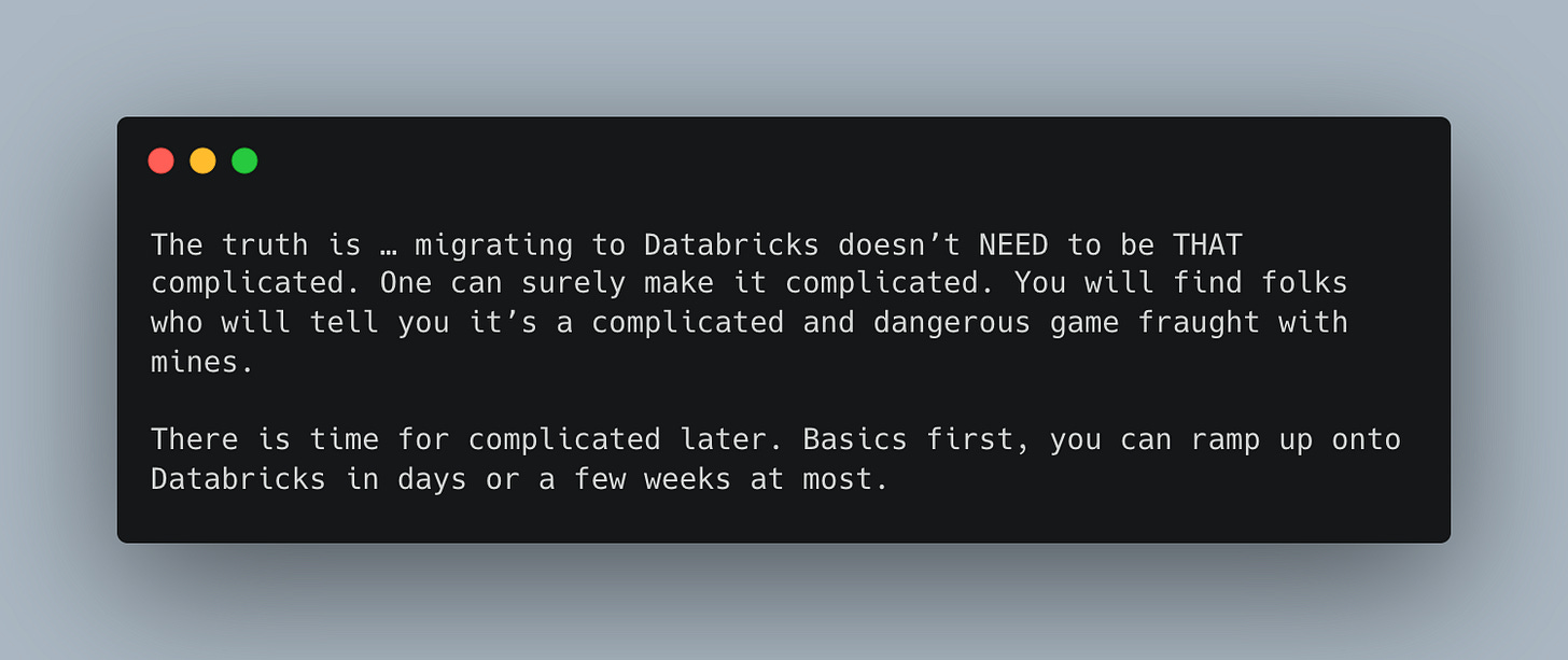 Databricks Adoption/Migration Guide - by Daniel Beach