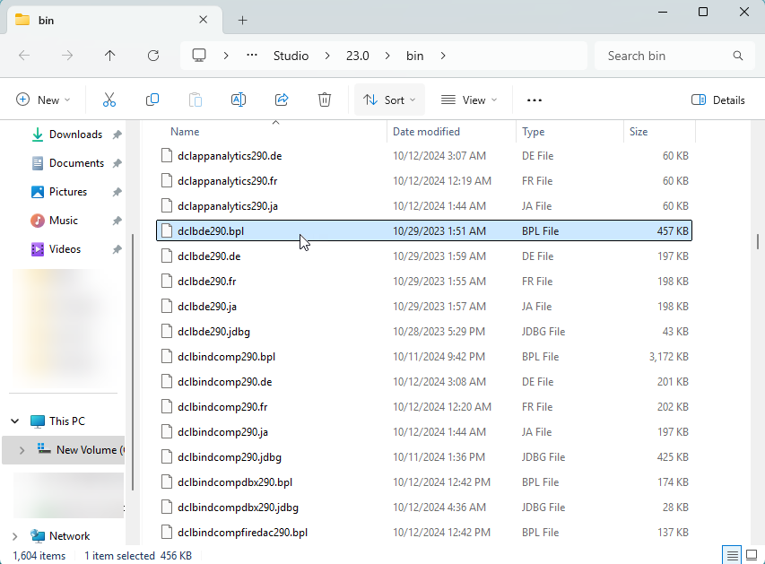 Borland Database Engine (BDE) Alternative Guide, corrections