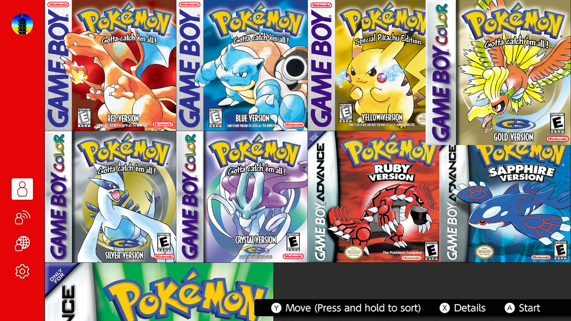 Backwards compatibility with Pokémon titles