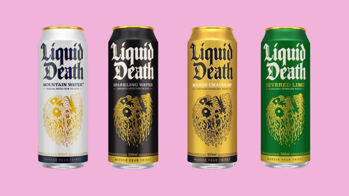 Liquid Death looks to raise $20M to scale production
