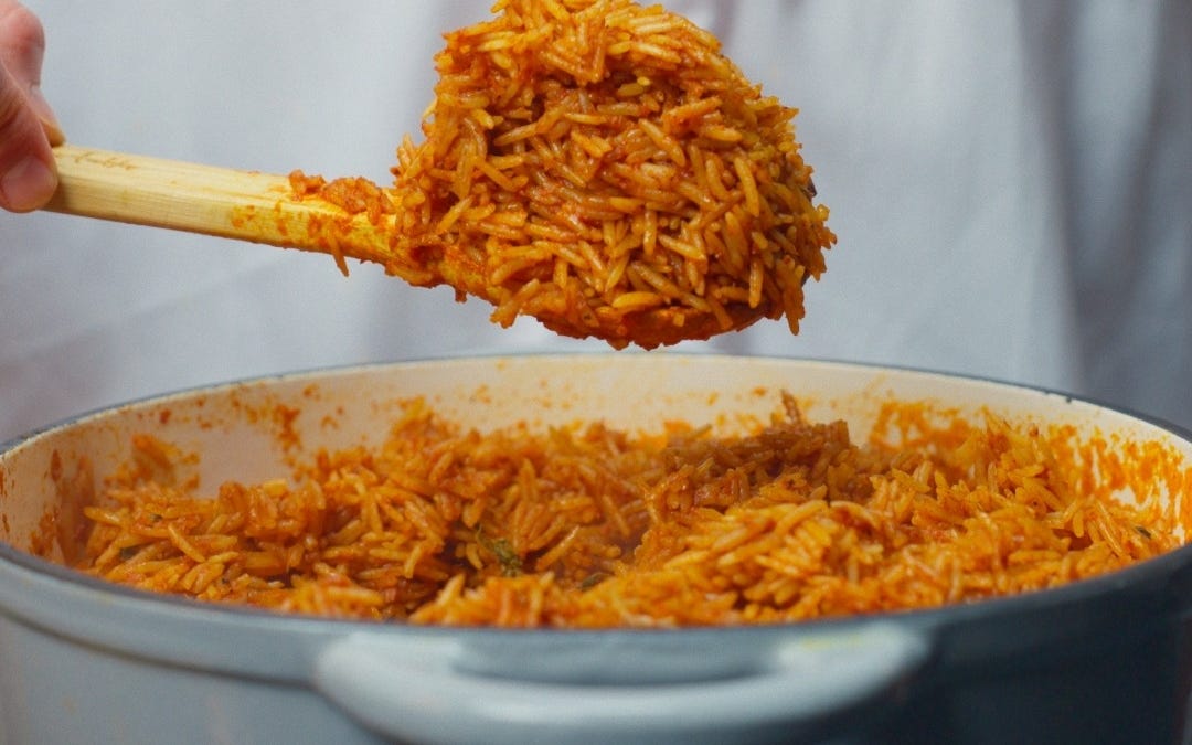 Science Based Jollof rice - by Daniel Bui