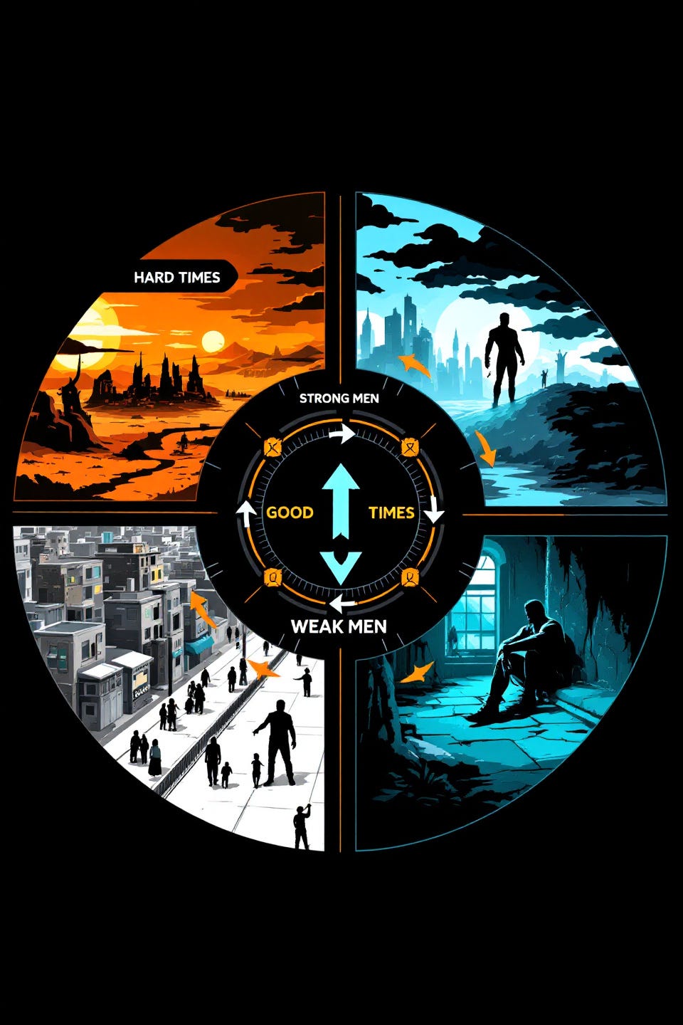 Navigating Through Cycles: How Hard Times Shape Generations