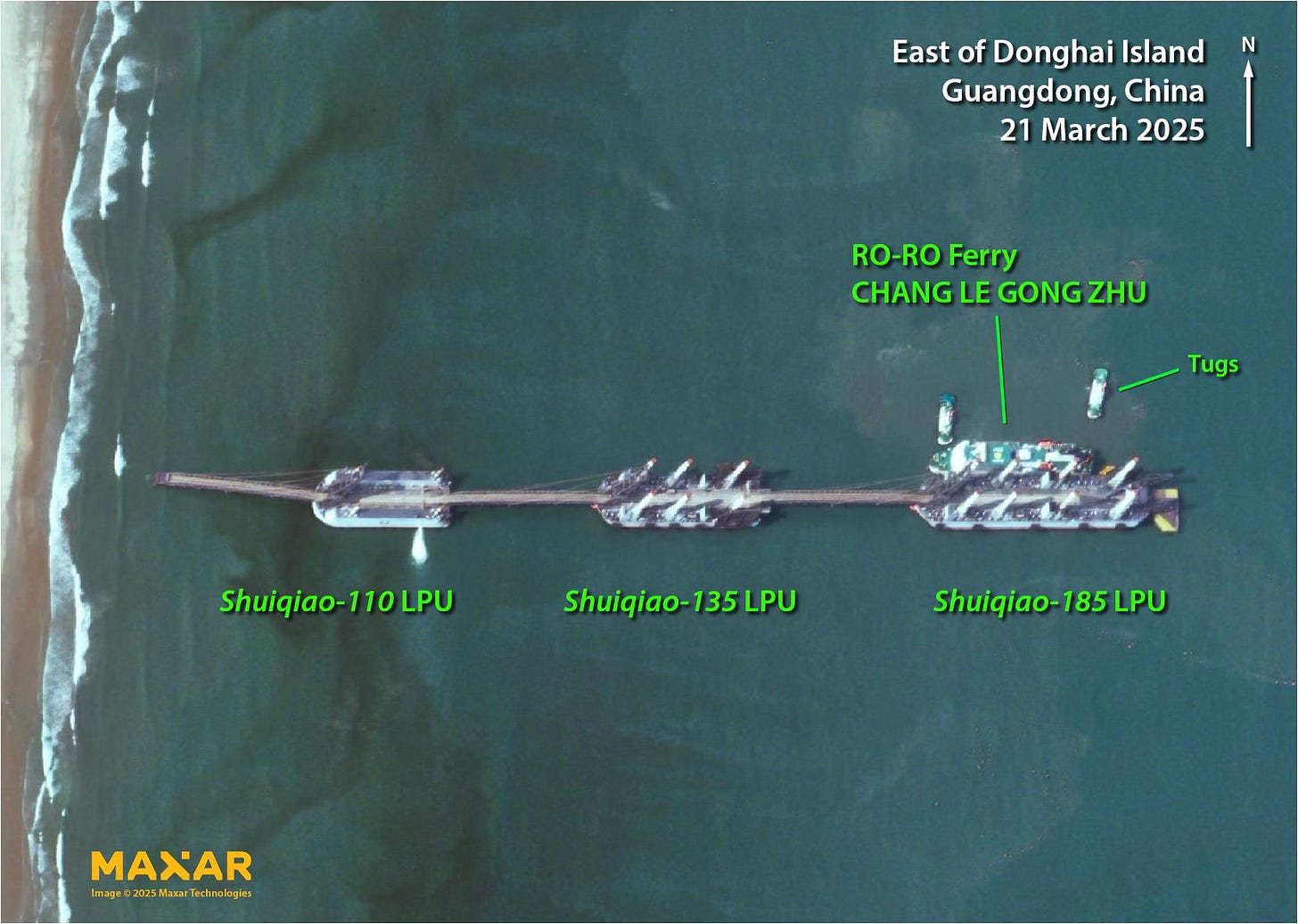Briefing: China's Shuiqiao-class (Water Bridge) Landing Vessels