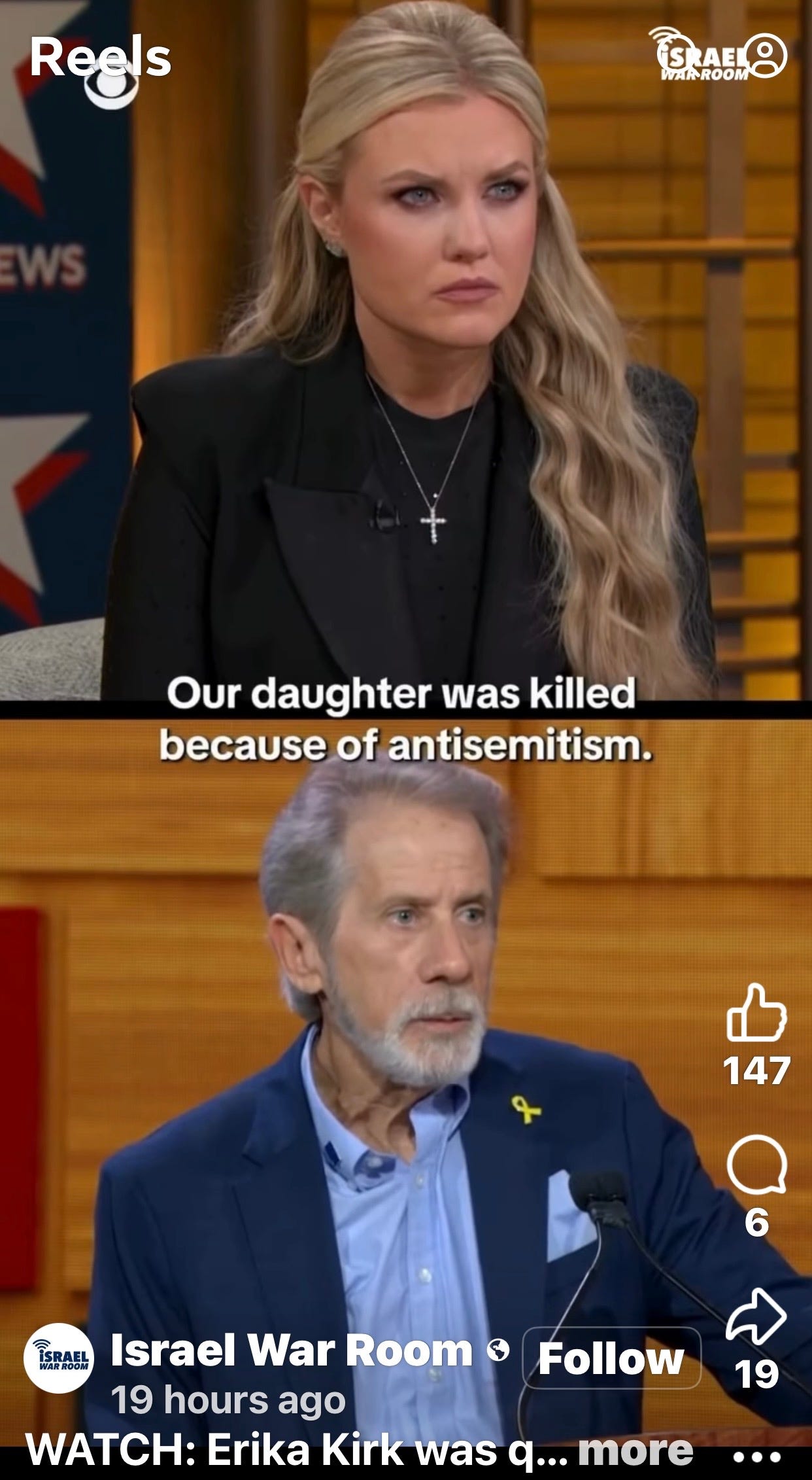 Sarah Milgrim's Father Asked Erika Kirk for Clarity on Fighting Jew ...