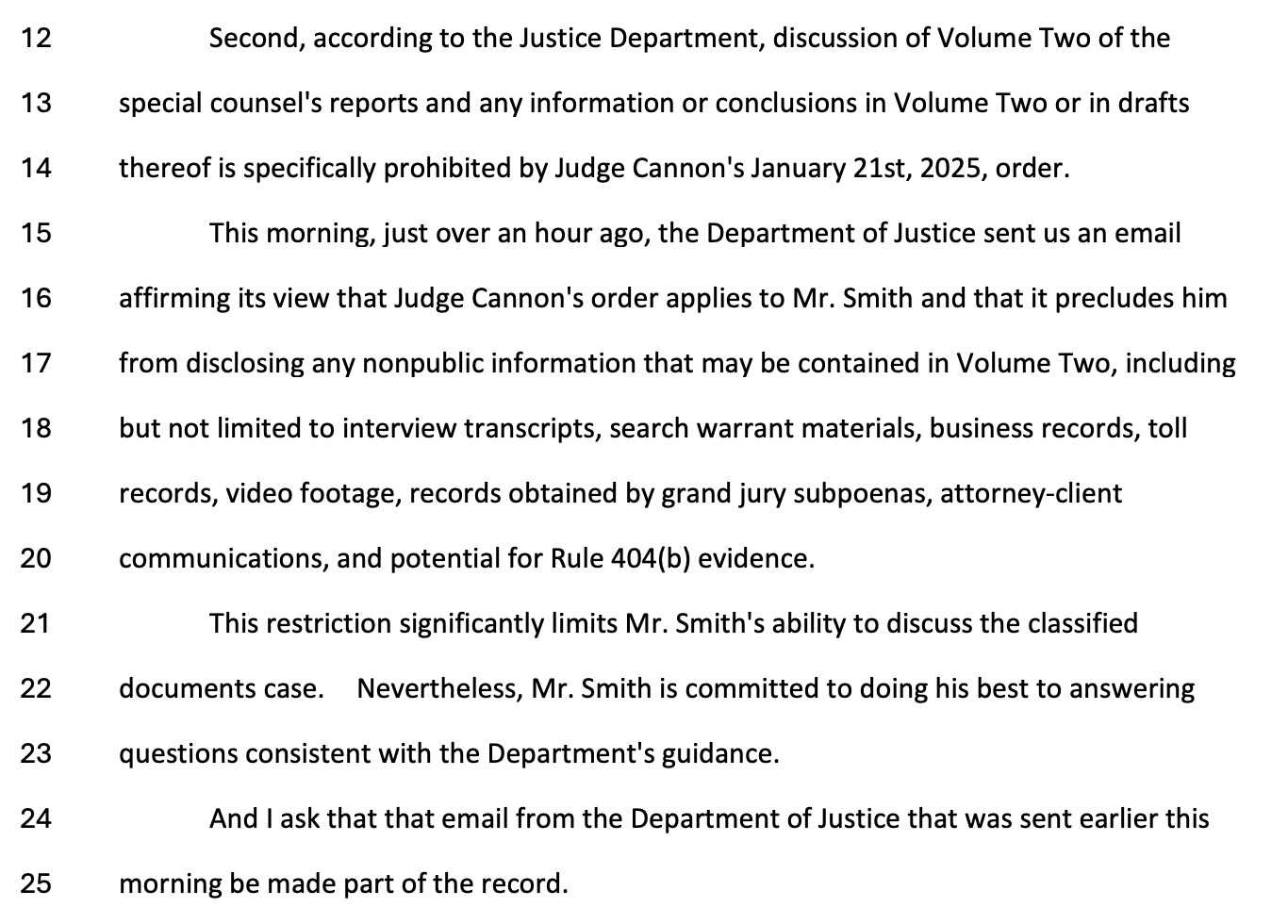 BREAKING: Jack Smith Deposition Released Outlining Evidence of Trump's ...
