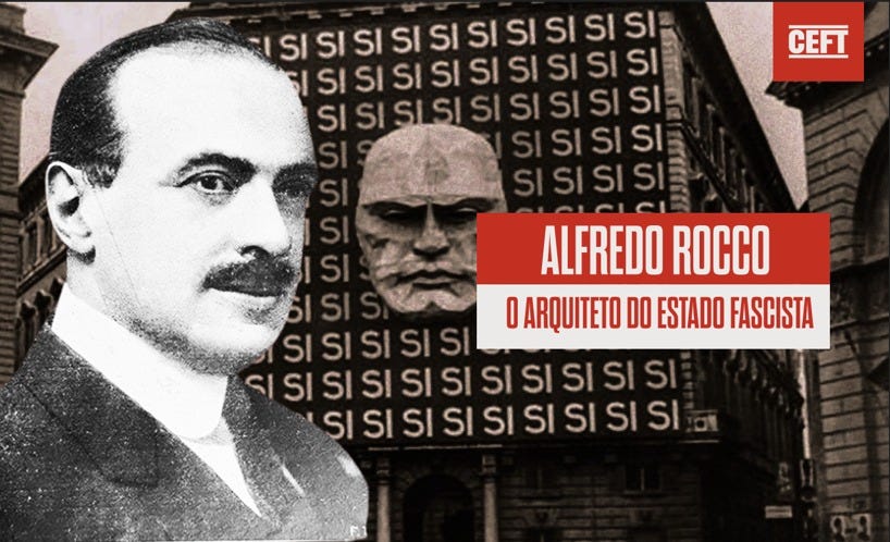 Alfredo Rocco, o arquiteto do Estado fascista