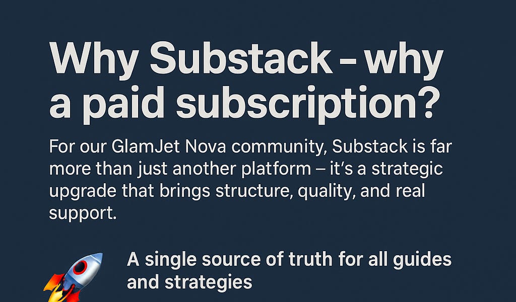 Why Substack – and why a paid subscription is crucial now
