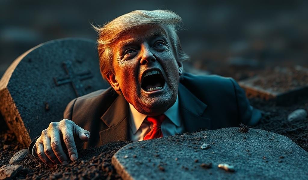 A toast to Donald Trump's health - by Josh Gohlke