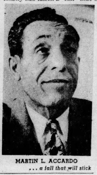 Martin Accardo's tax troubles