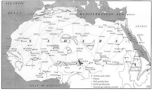 The AGS Globe: Mapping Medieval Africa: The Great Kingdoms of the West