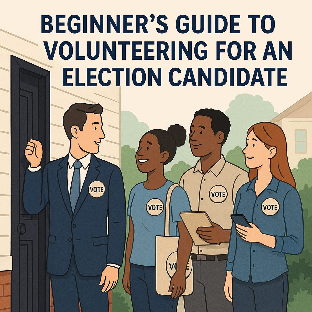 Beginner's Guide to Volunteering for an Election Candidate: Make Your ...