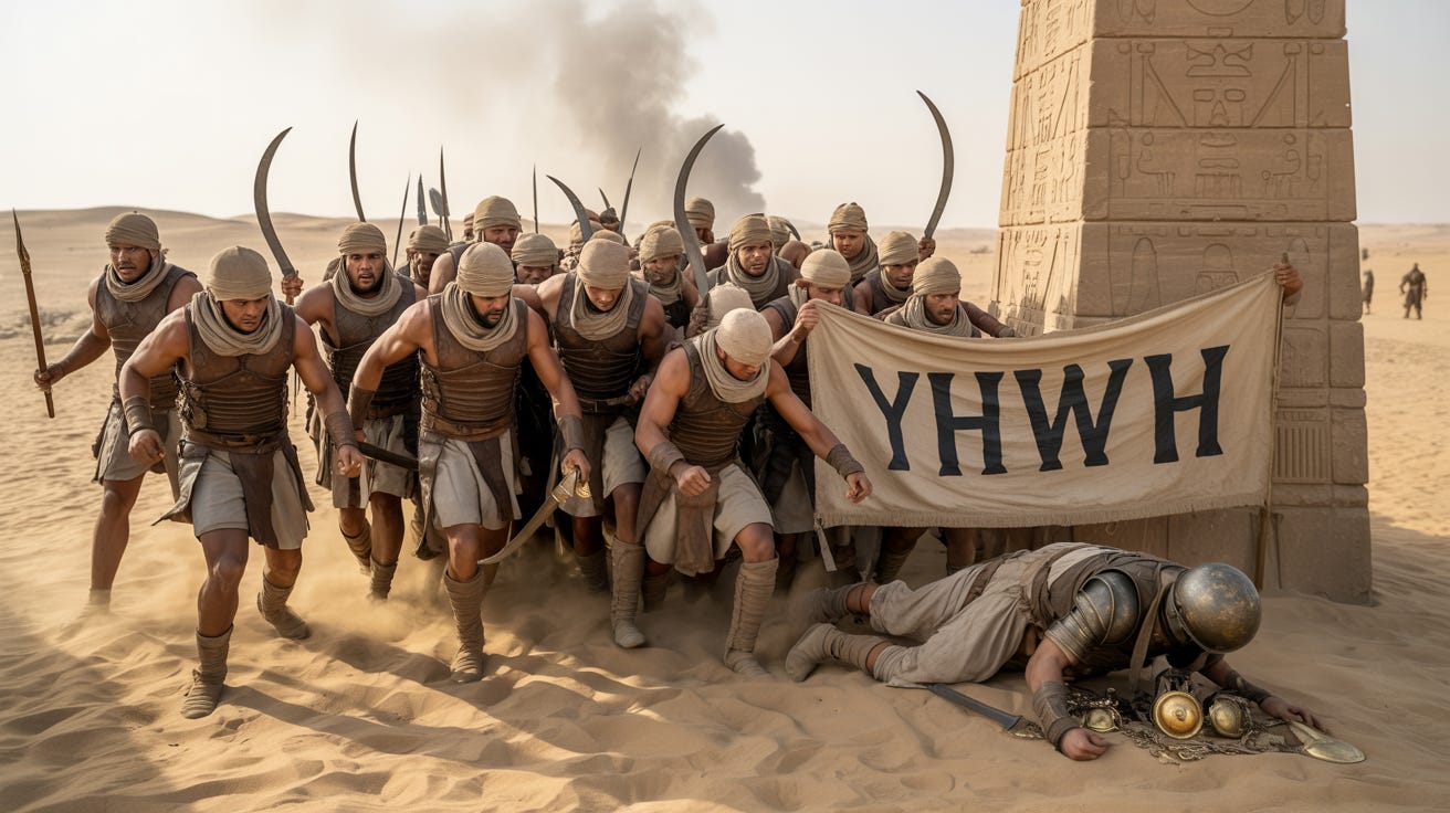 The Shasu of Yahweh: How a Desert Bandit Became “God”