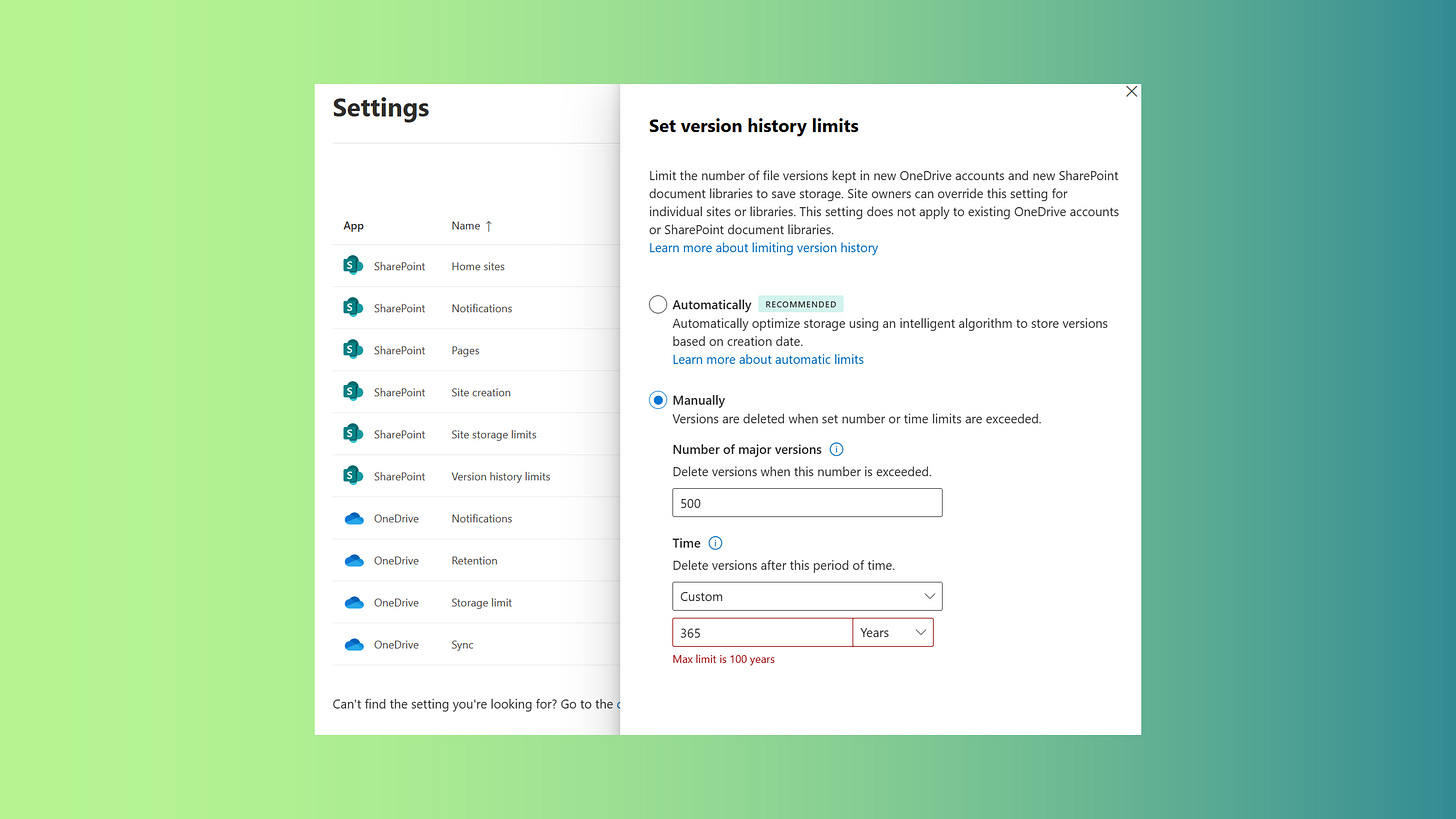 Mastering Document Versioning in SharePoint Online: A Guide for Administrators