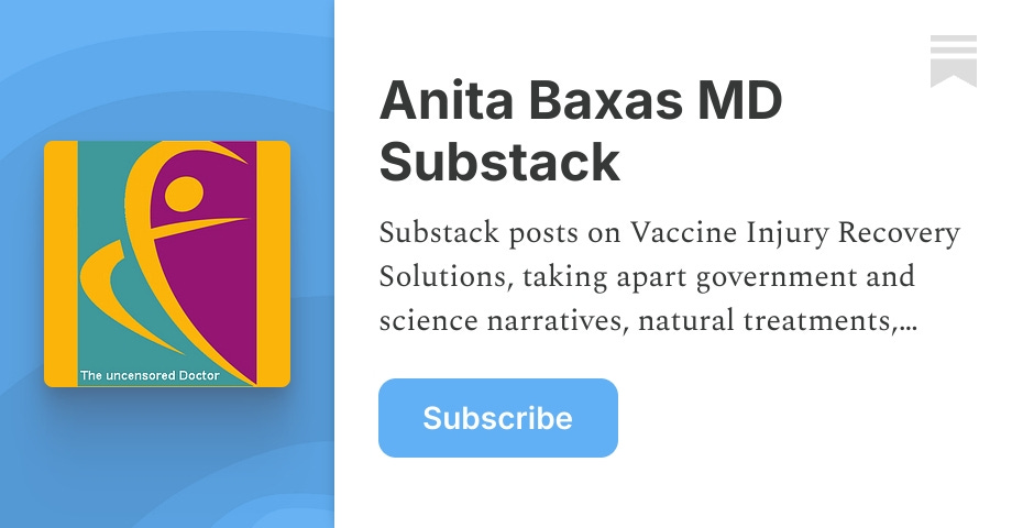 Anita Baxas MD Substack | Professor Anita Baxas,MD | Substack