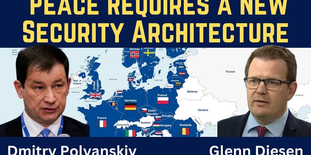 Dmitry Polyanskiy: Peace Requires a Pan-European Security Architecture