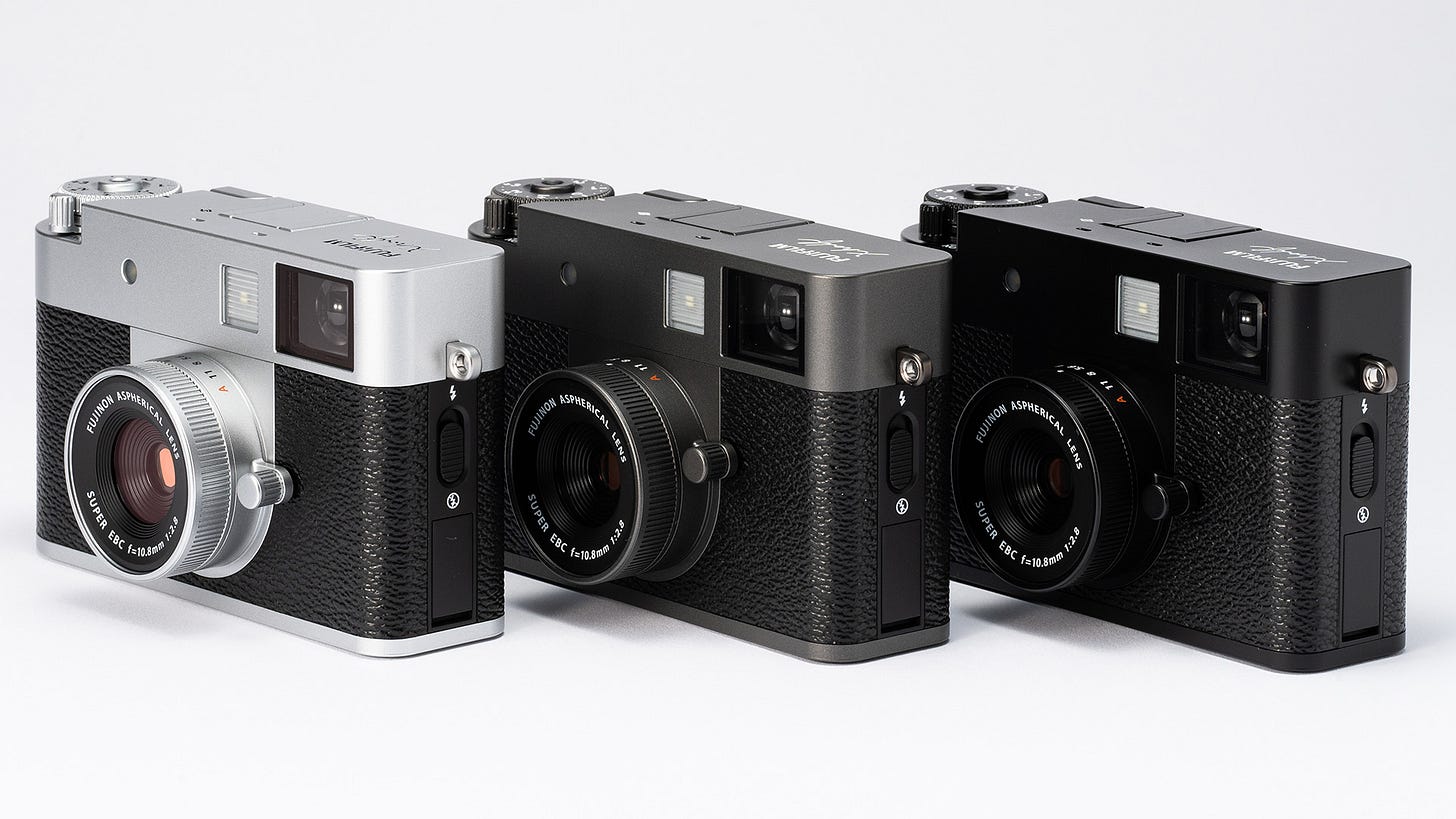 Fujifilm X half camera is smaller than an iPhone, with a big 1-inch sensor