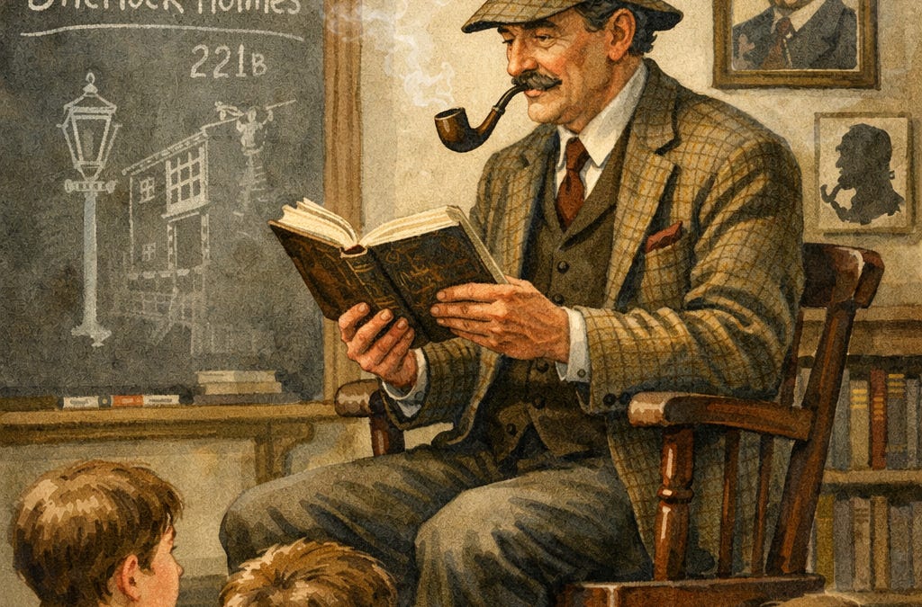 The Contagion of Wonder at Baker Street, Home of Sherlock Holmes