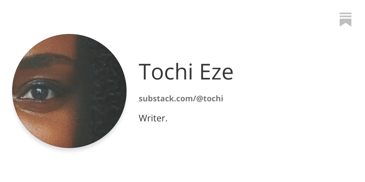 Tochi Eze | Substack