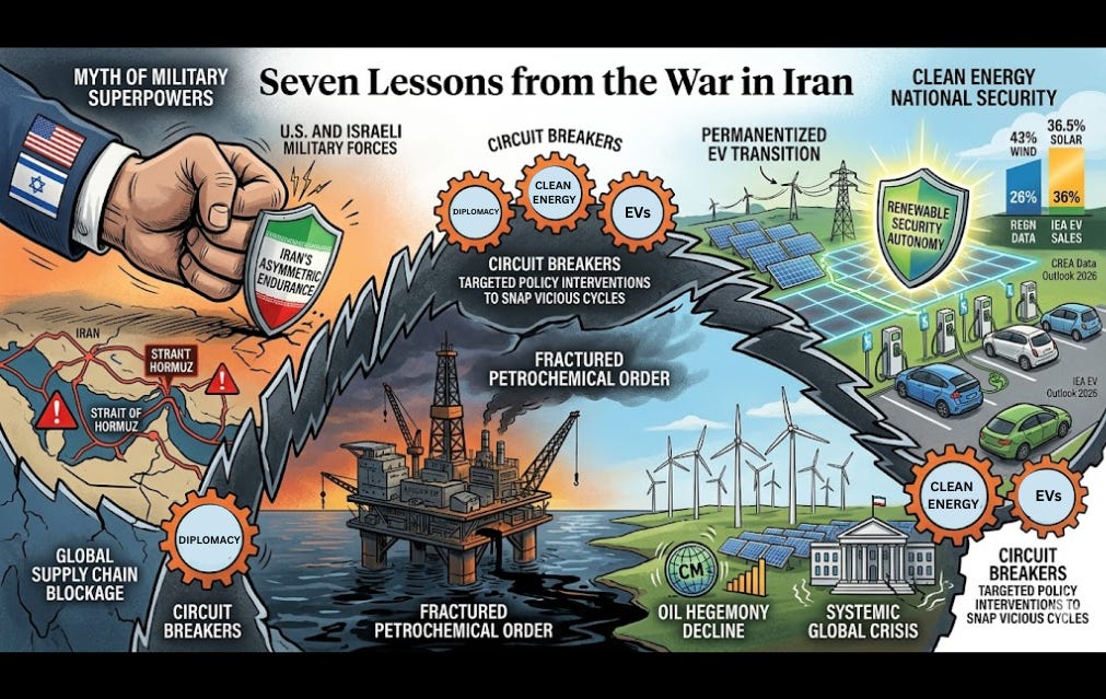 Seven Lessons from the War in Iran - by Richard Matthews