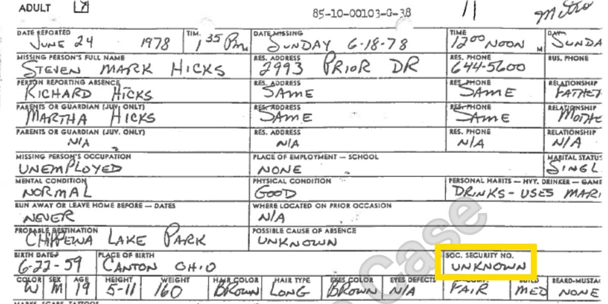 Was Steven Hicks Really Jeffrey Dahmer's First Victim? PART 1