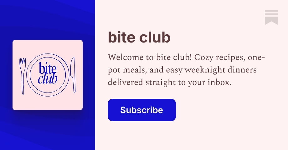 bite club | Claire | Substack