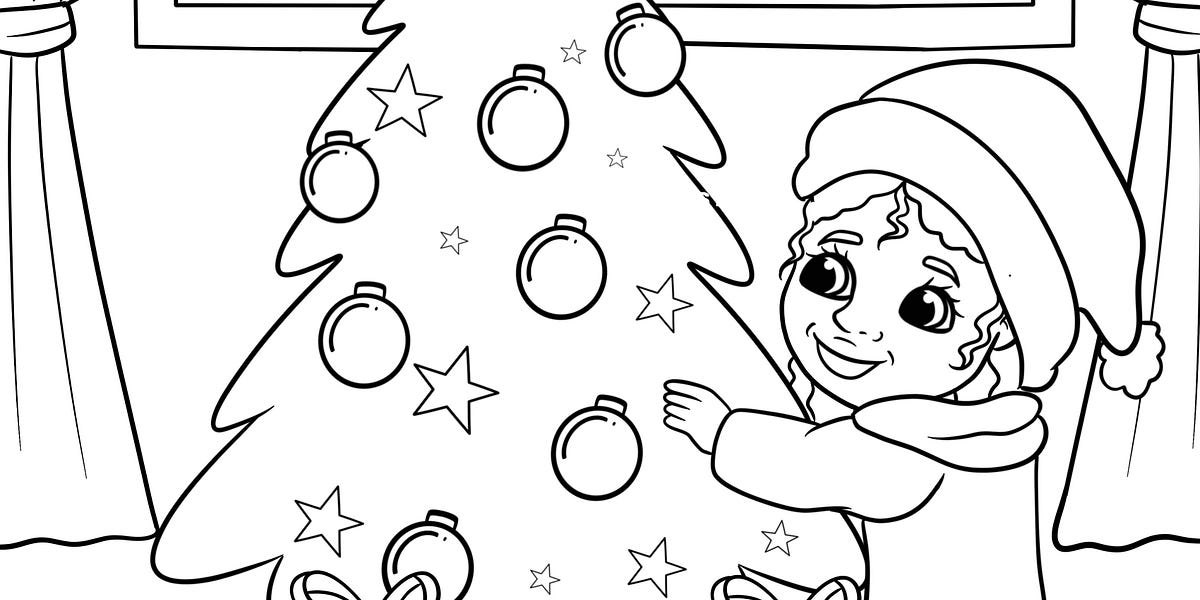 african american christmas coloring pages printable