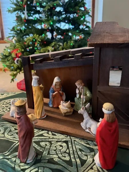History of the Christmas Creche - by Bill Petro