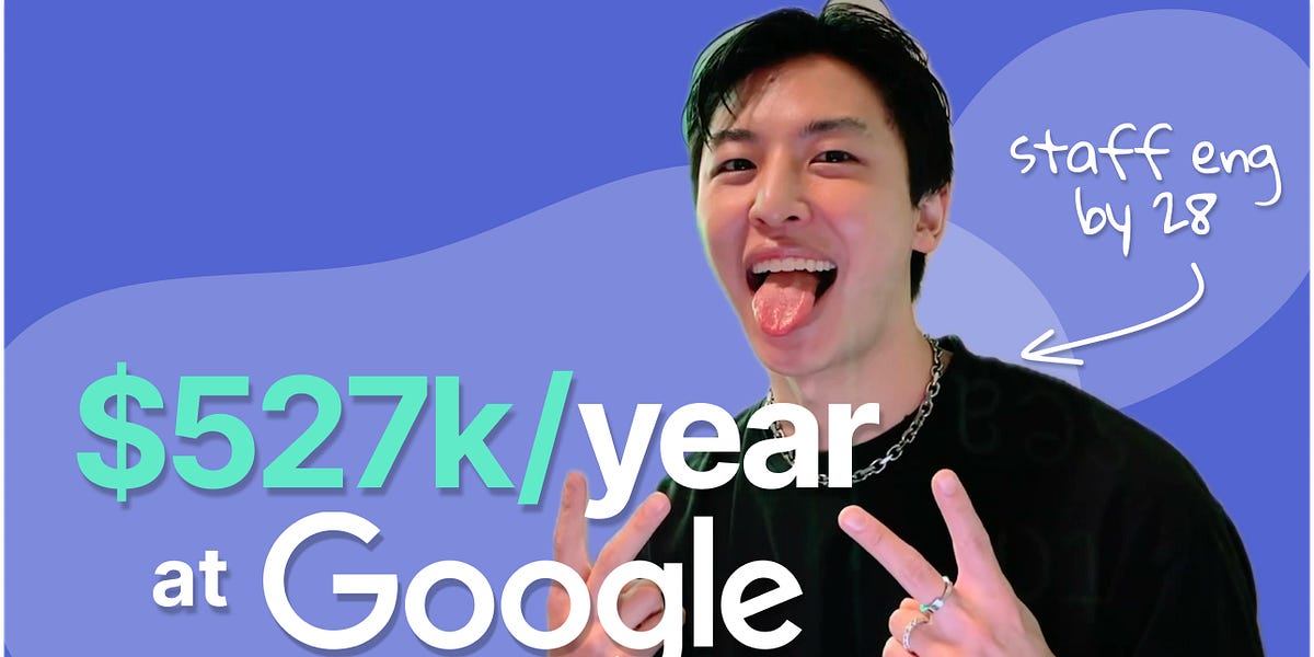 28 Year Old Staff Engineer @ Google - by Ryan Peterman
