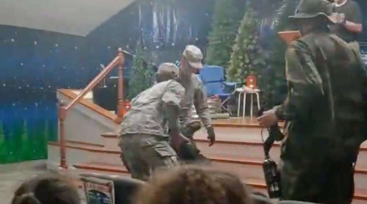 Viral video shows church staging fake execution during Vacation Bible ...