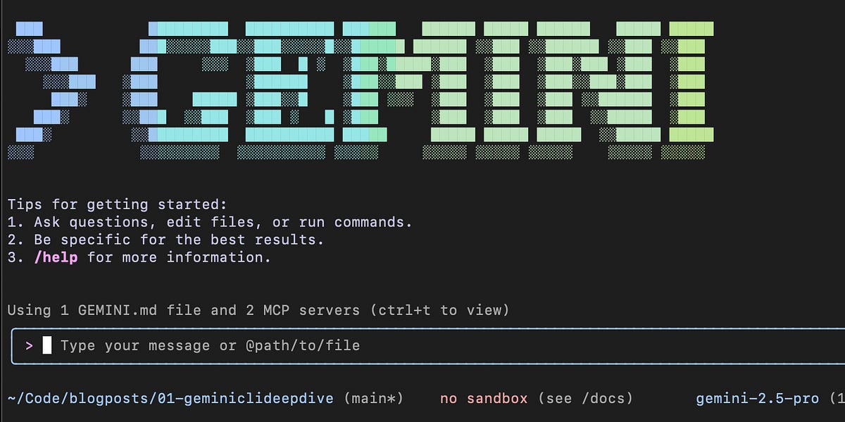 From Prompt to Code Part 1: Inside the Gemini CLI's Execution Engine