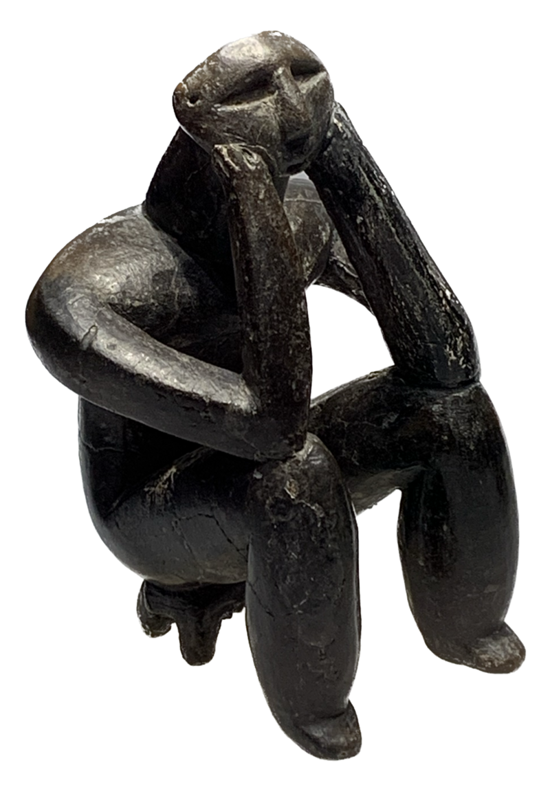 The Pensive Christ - by Ewan Craig - Stone, Clay & Wood