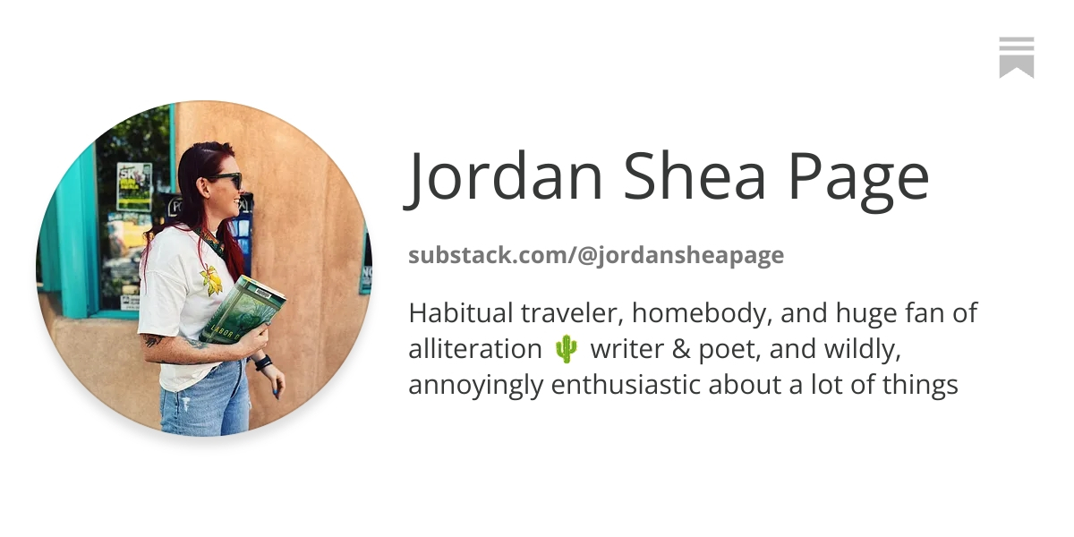 Jordan Shea Page | Substack