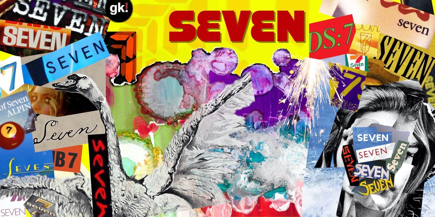 SEVEN #3: seven songs in 7/4 (or 7/8) time