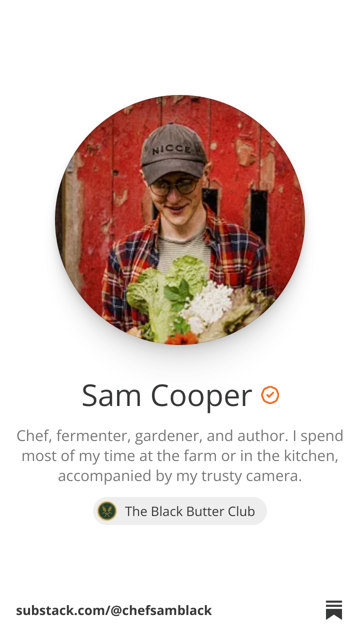 Sam Cooper | Substack
