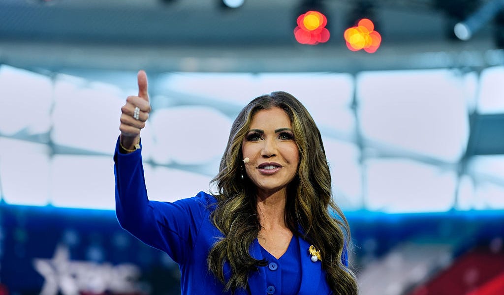 Dingus of the Week: Kristi Noem - by lyz - Men Yell at Me