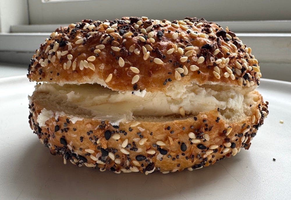 Can I find a good Mercer Island bagel at... Miriam's Bakeshop