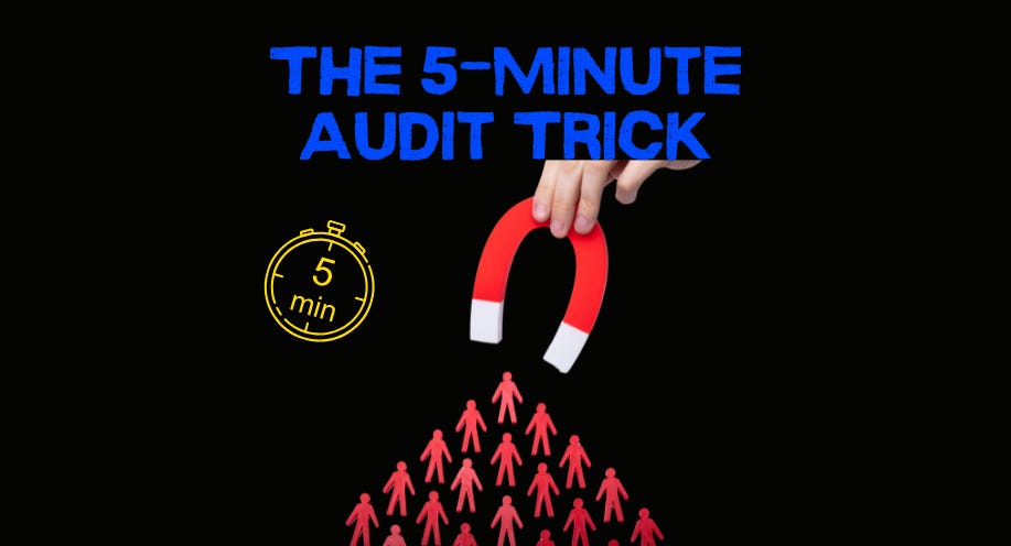 The 5-Minute Audit Trick: How to Turn Your Service Process Into a High ...