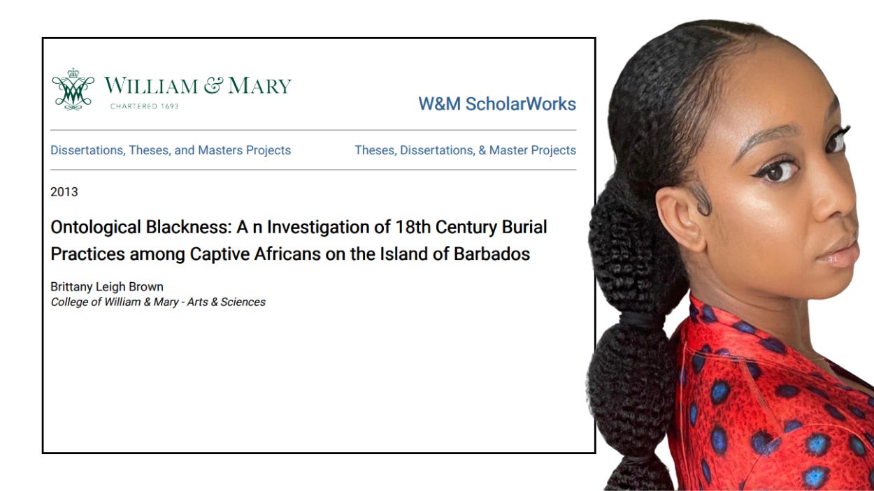 Dr. Brittany Brown the Black Archaeologist
