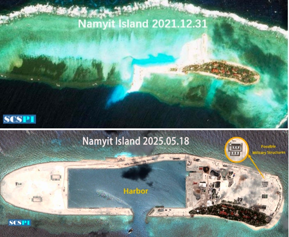 Vietnam's Massive Reclamation in the Spratly Islands