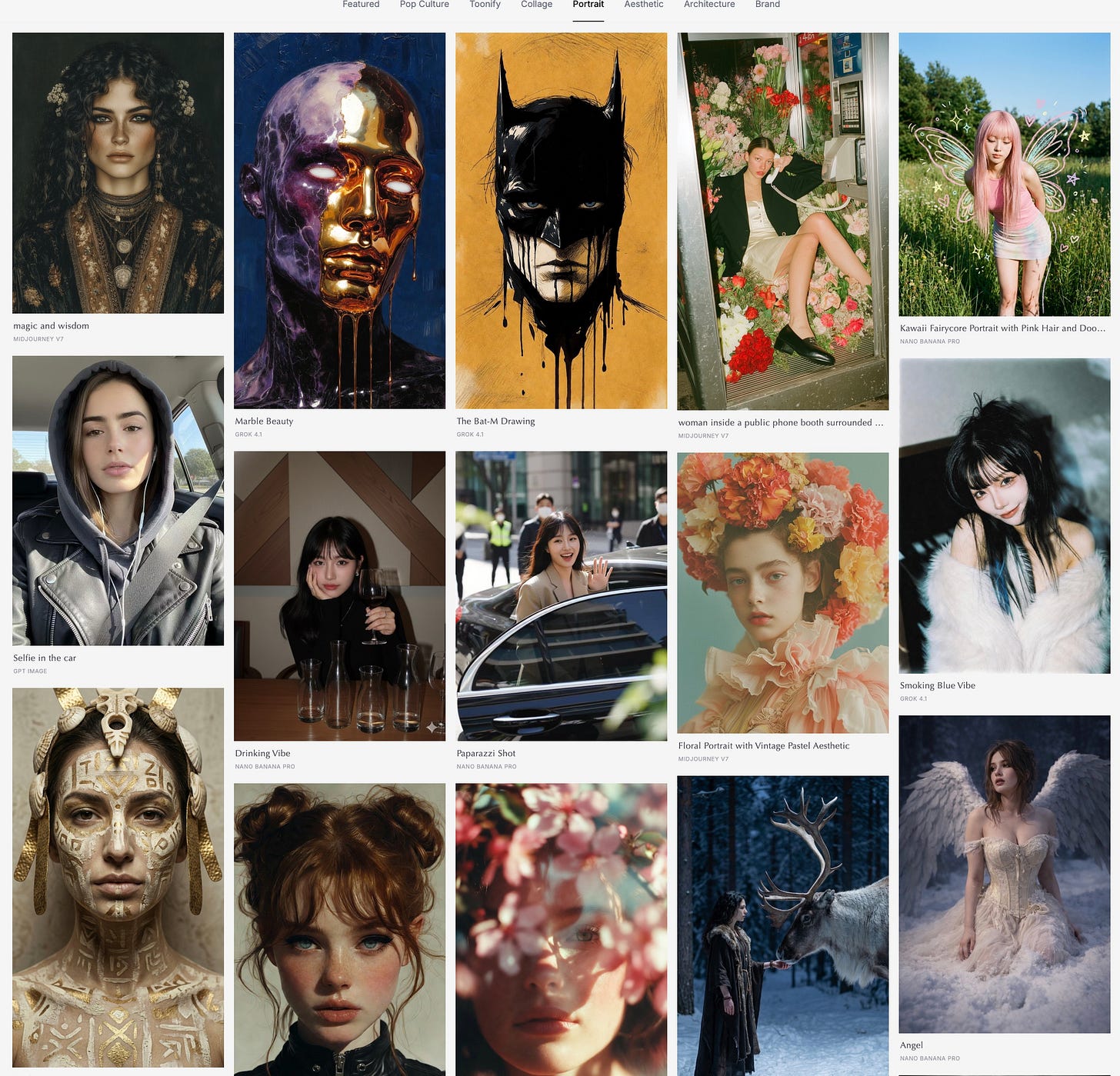 The Prompt Gallery for Daily Inspo (1500+ IMAGE PROMPTS)