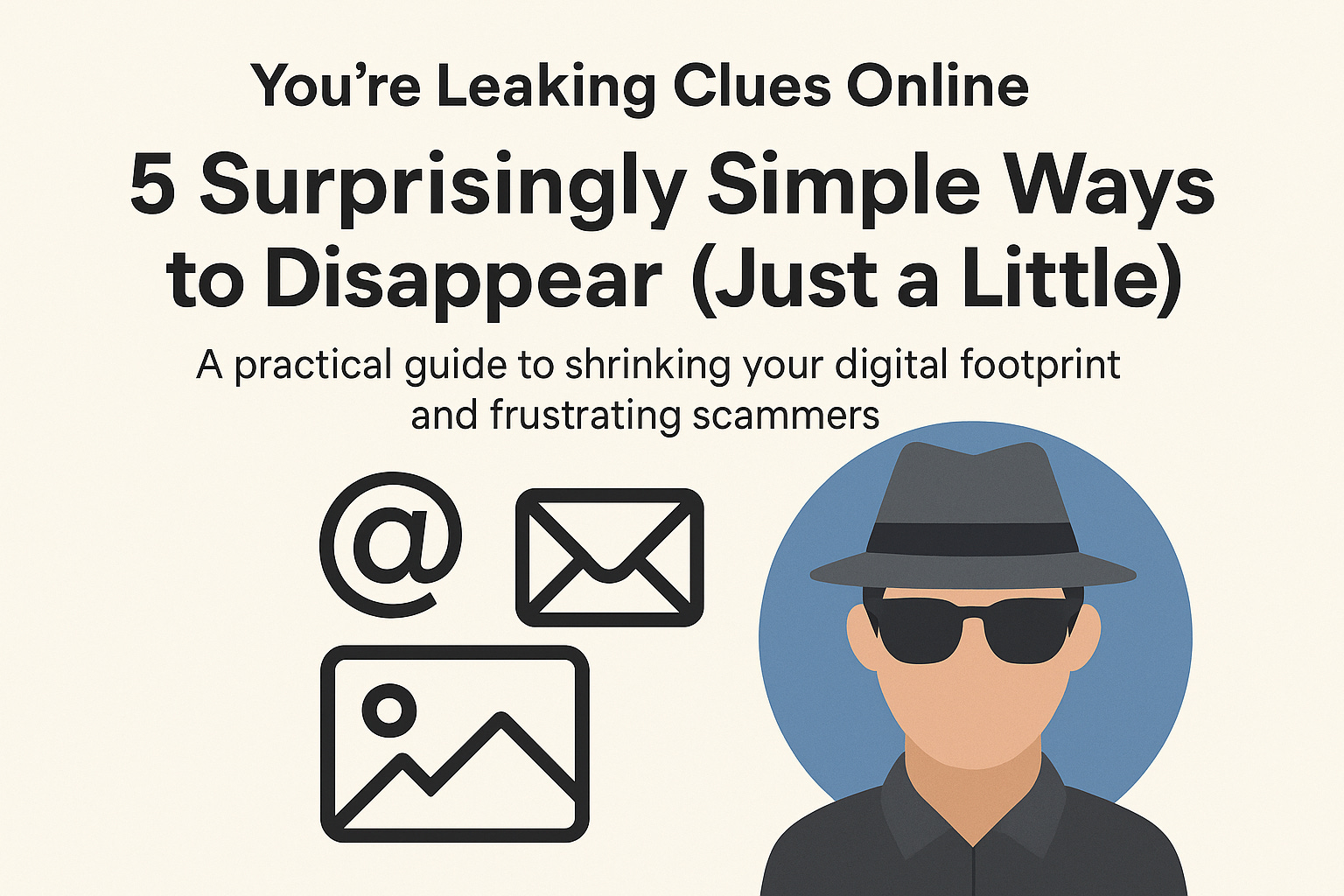 You're Leaking Clues Online: 5 Surprisingly Simple Ways to Disappear ...