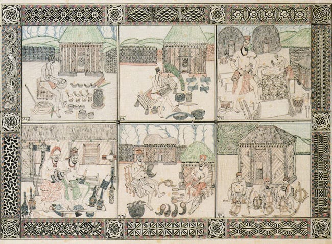 The Kingdom of Bamum, the best example of indigenous African cartography