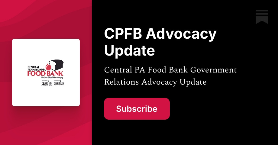 About - CPFB Advocacy Update