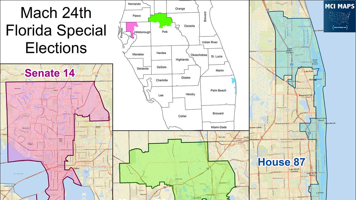Issue #278: Previewing Florida's March 24th Special Elections