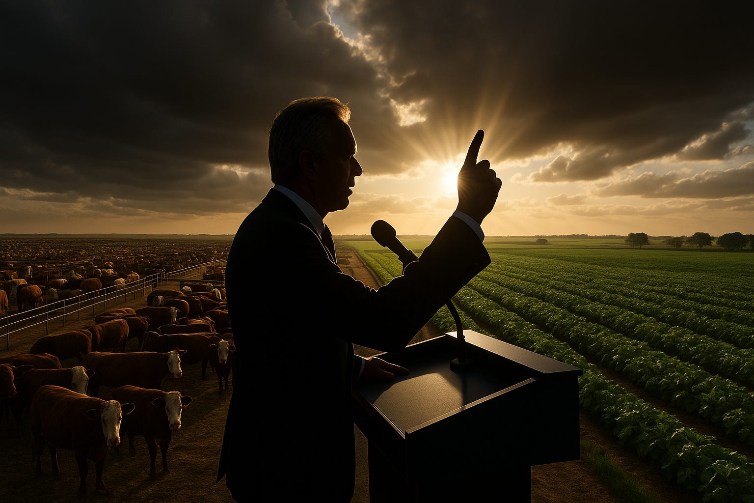 Why RFK Jr. Won’t Talk About Veganism - by Michael Corthell